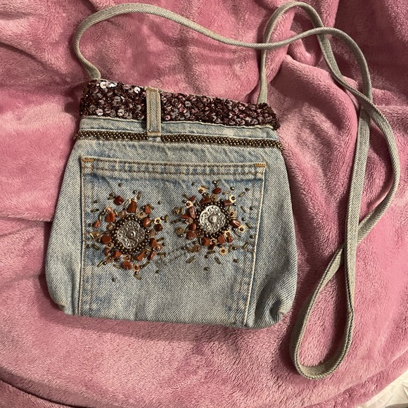 Bags | Recycled Jean Purse | Poshmark